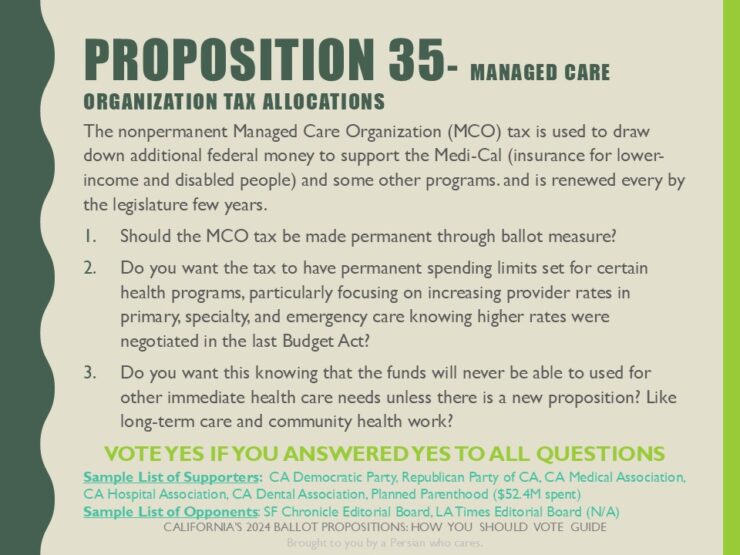 2024 California Ballot Propositions: How You Should Vote Guide | Maral ...